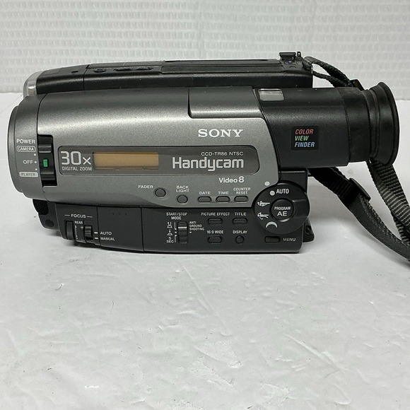 Sony | Portable Audio & Video | Sony Handycam Ccdtr86 Vhs Analog ...